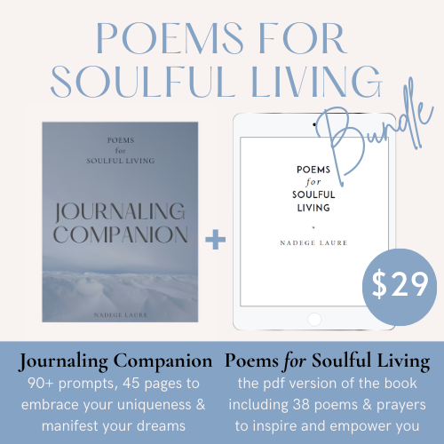 POEMS FOR SOULFUL LIVING + JOURNALING COMPANION BUNDLE (PDF) - Nadege ...